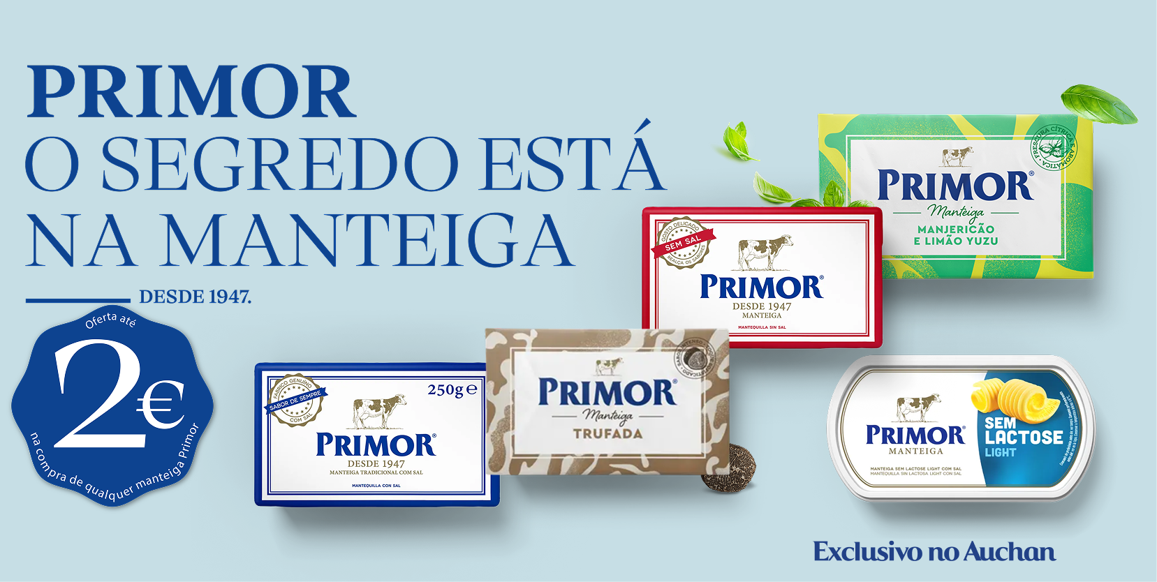 Cash Back Manteiga Primor - Início